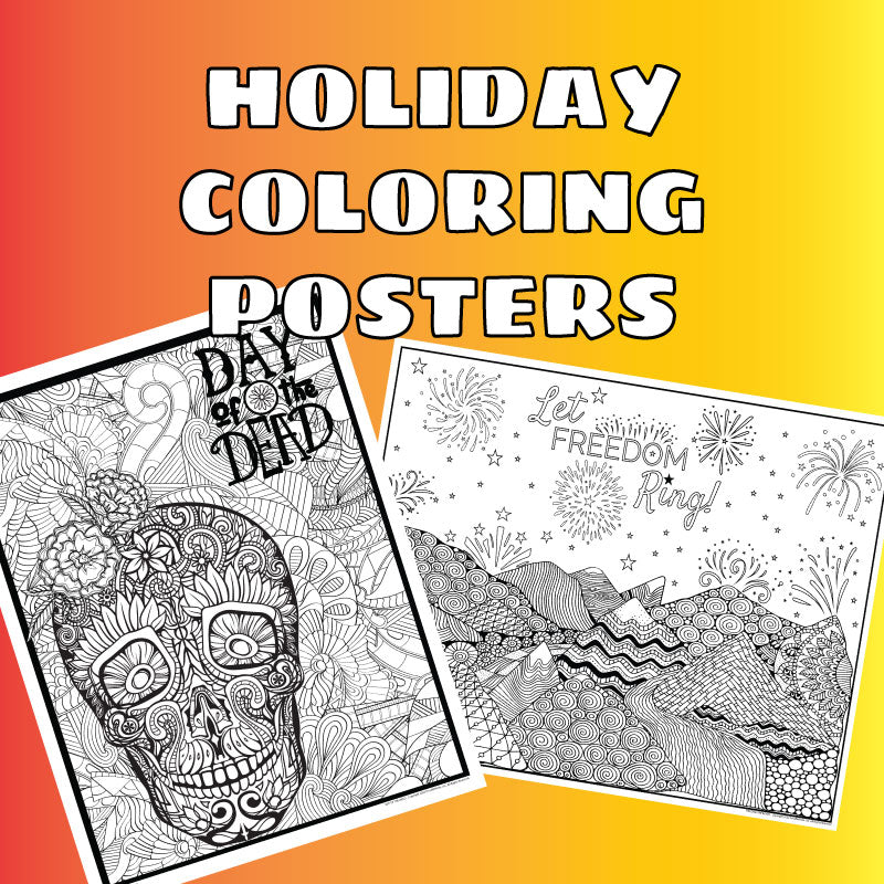 Holiday Coloring Posters – Debbie Lynn