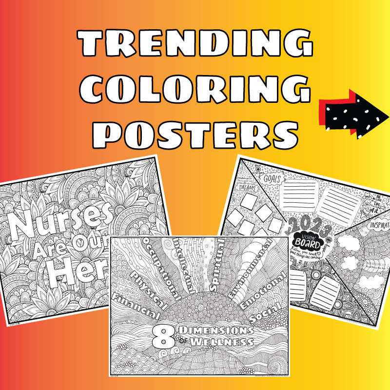 Trending Coloring Posters – Debbie Lynn