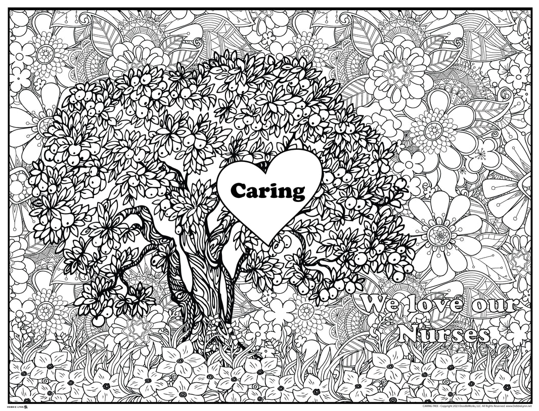 Healthcare Themed Giant Coloring Posters – Debbie Lynn