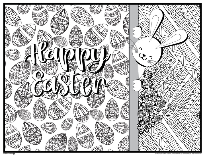 Easter Coloring Posters – Debbie Lynn