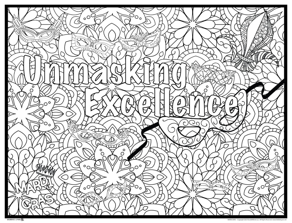 NEW Coloring Posters – Page 2 – Debbie Lynn